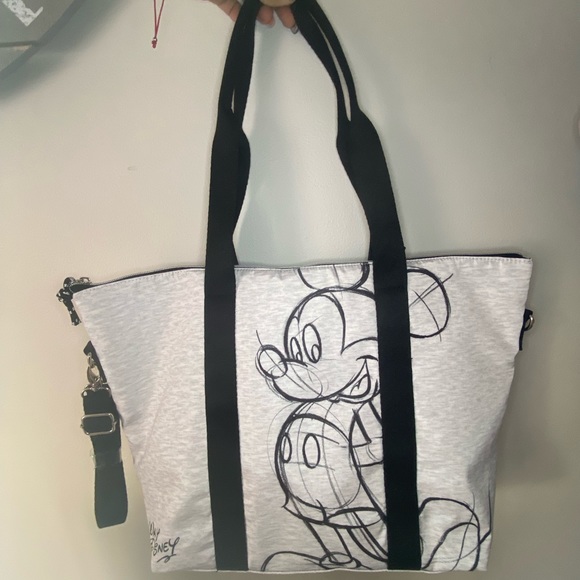 Disney | Bags | New Disneys Mickey Mouse Sketch Tote Bagcrossbody ...